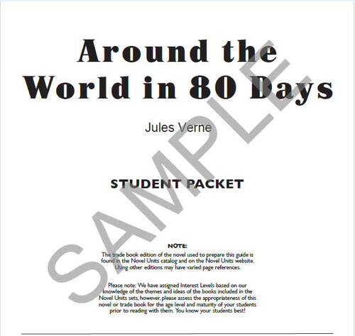 Around the World in 80 Days Novel Units® Student Packet Novel Study