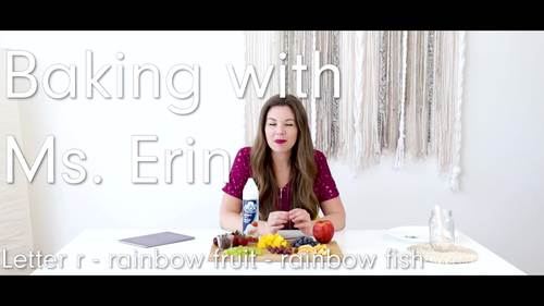 Alphabet Phonics Baking - Letter R by Phonics Inquiry with Ms Erin
