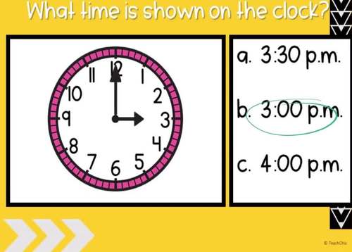 2nd Grade Telling Time Boom Cards v.1 by Math with Marneshia | TPT