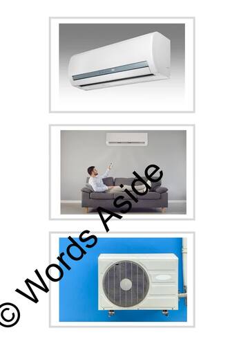 House Vocabulary Flash Cards Photos Speech Therapy Sped ESL Autism