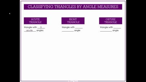 Geometry PowerPoint | Classifying Triangles DISTANCE LEARNING by Kacie ...