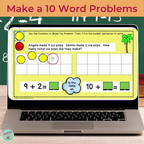 Make a 10 then Add by Eastern Shore Math Teacher | TpT