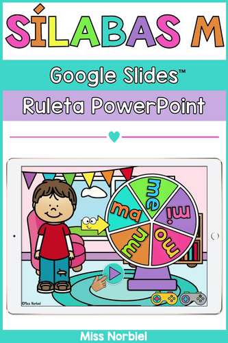 Sílabas con M | ma me mi mo mu | Letra M | Google Classroom™ by Miss ...