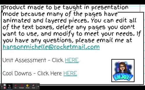 Illustrative Math Interactive Slides Grade 1 Unit 1 Google Slides