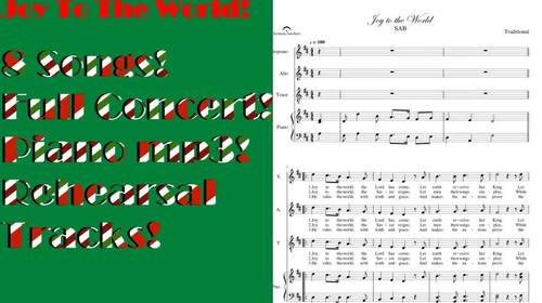 Holiday Concert Music BUNDLE Caroling! | Digital & Live Concert MADE EASY!
