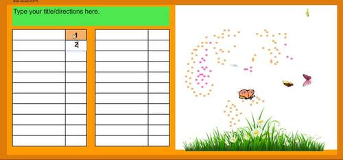 Mystery Digital EDITABLE LOW PREP - Cute Rabbit PIXEL ART Reveal Template