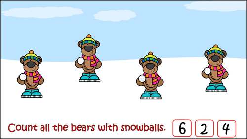 Winter Counting | Interactive Slide Show | PreK | Early Intervention