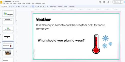 Grade 3 Ontario Math Curriculum | Probability | Digital Google Slides ...