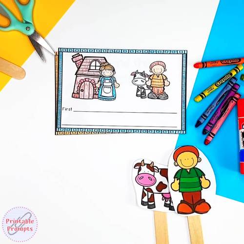 Fairy Tales Unit Bundle by PrintablePrompts | TPT