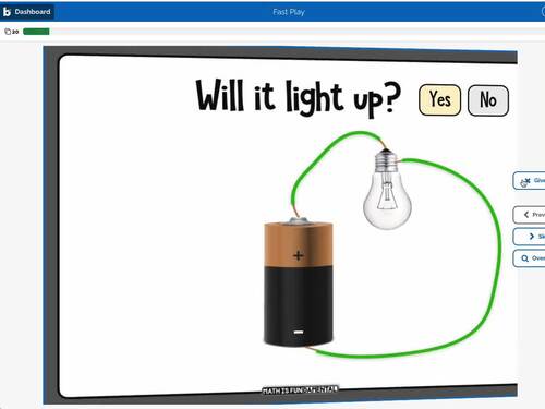 Simple Electrical Circuits - Boom Cards - Will It Light Up? | TPT