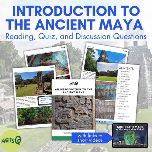 Introduction to Ancient Maya Informational Text Reading Comprehension ...