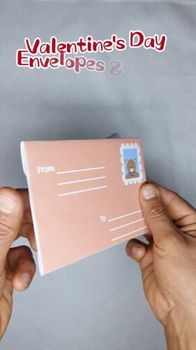 Valentine's Day Cards with Envelopes by Craftytopia Creations | TPT