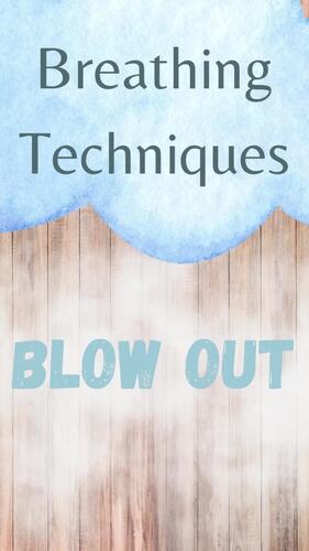 Morning Menu Calm Corner Breathing Exercise Pages or Posters for Home ...