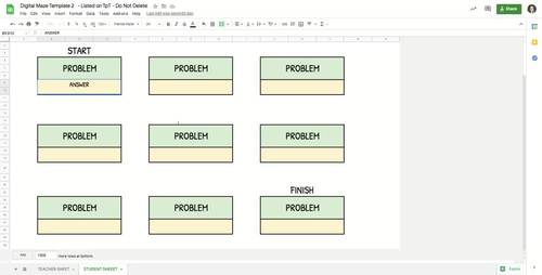 Bundle of Hidden Picture Digital Activities and Editable Templates