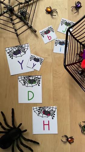 Spinning Spiders: Preschool Literacy and Math Print & Play by Echo and ...
