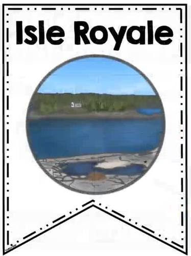 Isle Royale National Park Bunting Banners by TCHR Two Point 0 | TPT