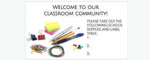 Back to School Activity: Building Classroom Community | TPT