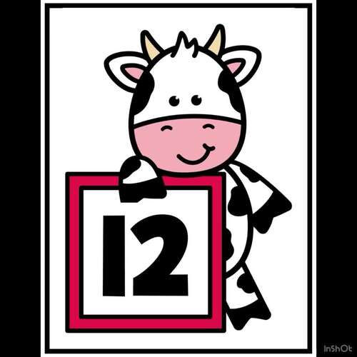 Skip Counting by 2 Posters | Cow Theme | Numbers 0–50 by The Numerical Nook