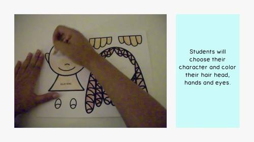 Build a Character I Blank face Craft Template I Craft Topper Clipart