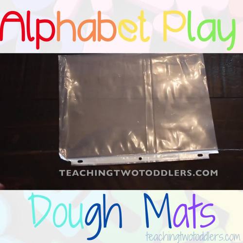 Alphabet Play Dough Mats by Teaching Two Toddlers | TPT