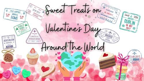 Sweet Valentine's Day around the world reading stations! Informational ...