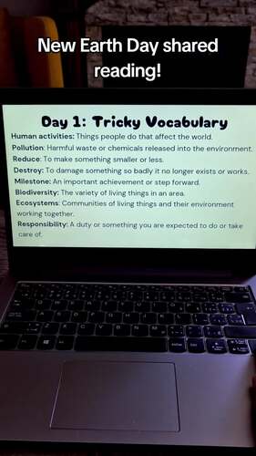 Earth Day Shared Reading Unit (Grade 4–6 Ontario) | 5-Day Literacy ...