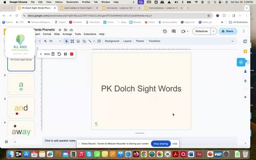 Bundle PK-3 Dolch Sight Word—Word Ladders, Phonics Cues, SOR, Google Slides