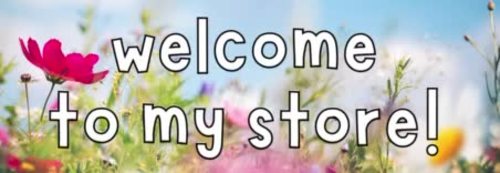 TPT Seller Store | Rotating Animated Quote Box Banner | Spring Seasonal