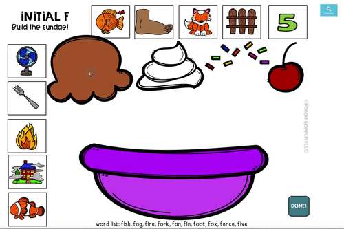 Articulation Sundae BOOM Cards: Early Sounds (Distance Learning)