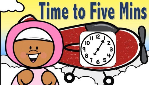 Time to Five Minutes: Telling Time: Math Brain Break by Move and Groove ...