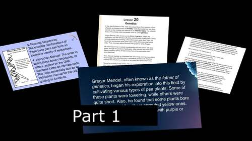 Life Science Reading Comprehension Passages and Questions Digital Resources