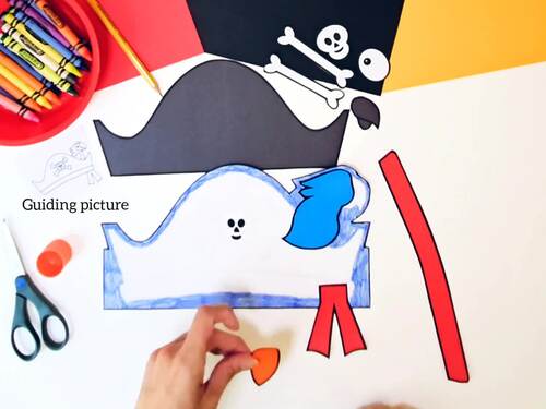 Talk Like a Pirate Day | Pirate Day | Pirate Hat | Pirate Craft ...