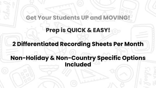 Walk The Room Bundle - Writing, Counting, Adding & Subtracting In ...