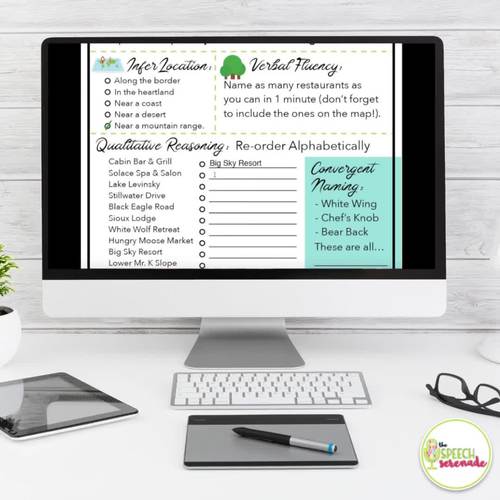 NO PRINT Mapping Out Language Functional Life Skills Big Sky Ski Resort