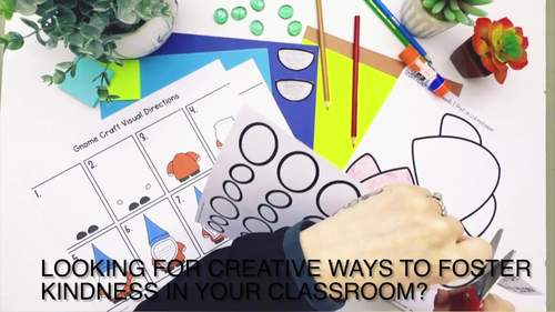 Kindness Activities Craft and Writing for Bulletin Board- Social Emotional