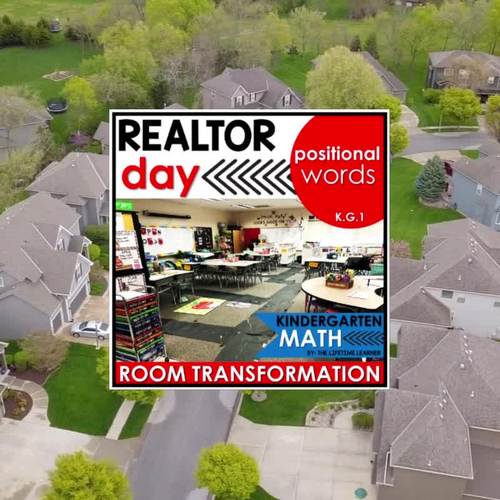 Positional Words | Realtor Classroom Transformation by The Lifetime Learner