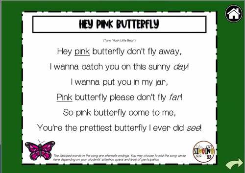 Bug Theme Interactive Song and Circle Time Activities: Boom + Printable