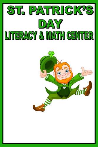 SCRATTLE MATH and LITERACY CENTER ST PATRICKS DAY Differentiated Vocabulary
