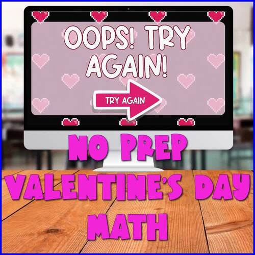 Valentine’s Day Addition Within 20 Digital Game | Ten Frames | Self ...