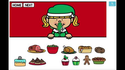 Build a Scene: Christmas Theme (Boom™ Cards) by The Chatty Classroom