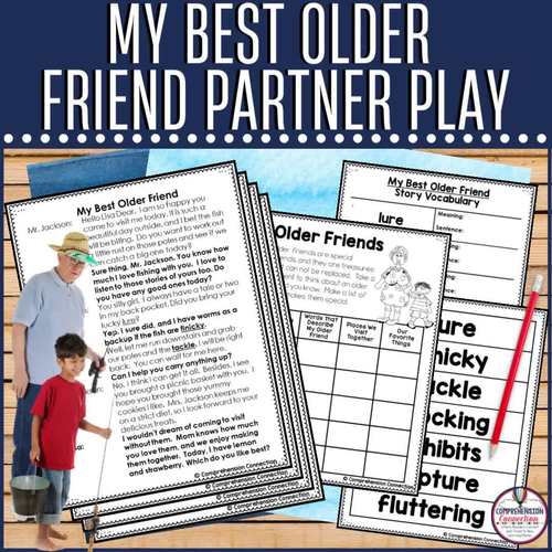 Grandparents Day Partner Play, Fluency Activities, Readers Theater