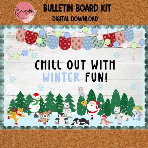 Winter Christmas Animals | Holiday Classroom Decor Printable by ...