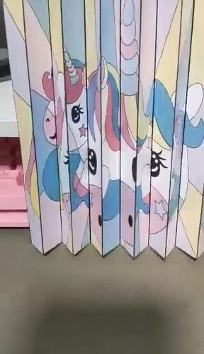 Unicorn Craft Agamograph Art 2D Activities Rainbow Horse Angel once ...