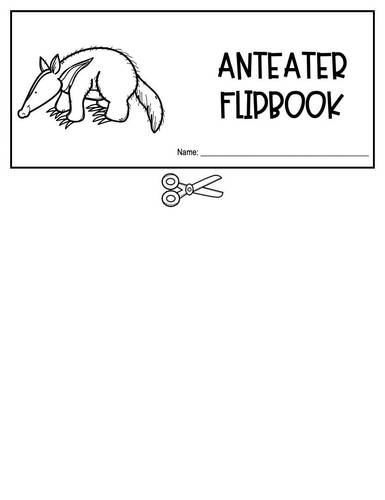 Rainforest Animals Flipbook (Cut and No Cut Options) | TPT