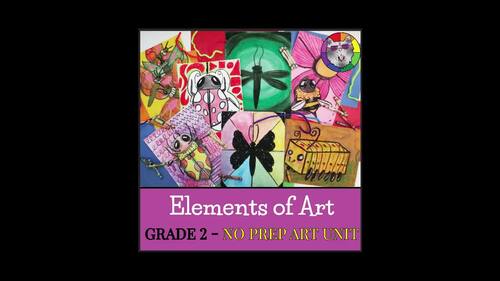 Art Projects Elements of Art 2nd Grade Art Lessons Insects Activities ...