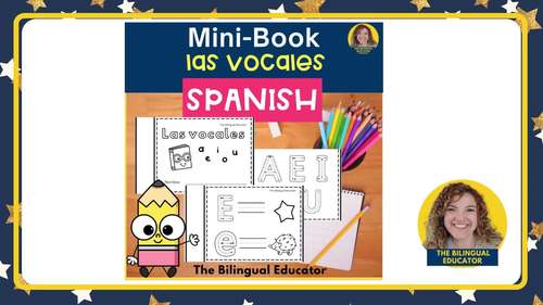 Las vocales en Español Hojas de Trabajo l The Vowels in Spanish | TPT