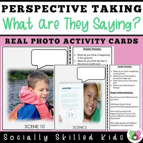 Perspective Taking Activity - Using Real Photos - for Nonverbal ...