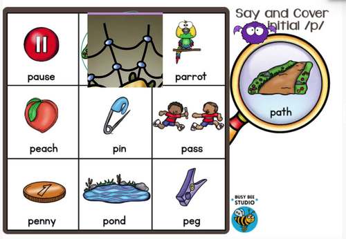 P Articulation Games Boom Cards | Halloween by Busy Bee Studio | TPT