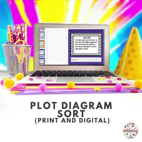 Plot Diagram (Print and Digital Copy) by Humble Bird | TPT