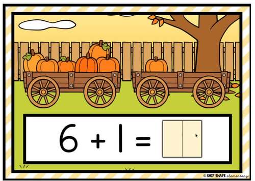 Pumpkin Addition - Boom Cards - Distance Learning by Bethany Gardner